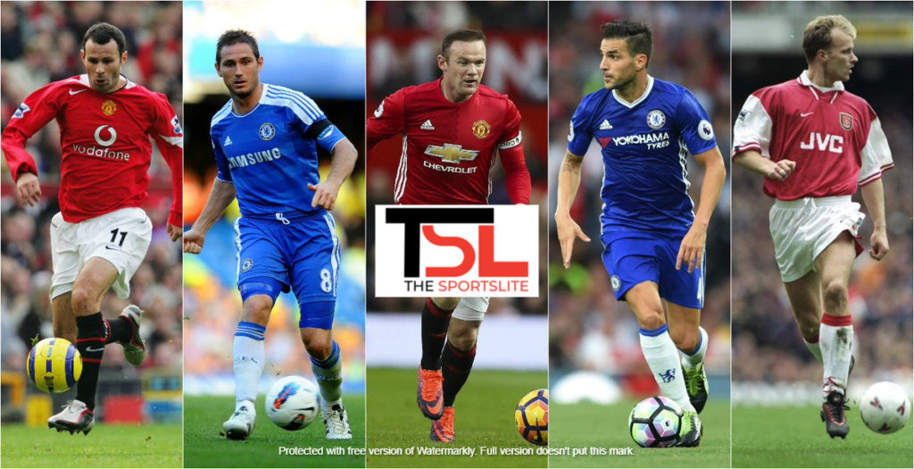 Top Five Players With All-Time Most Assists In Premier League