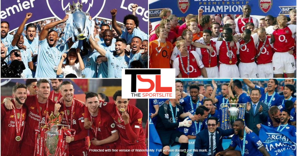 List Of Top Five Most Winning Teams In Enlgish Premier League(EPL)