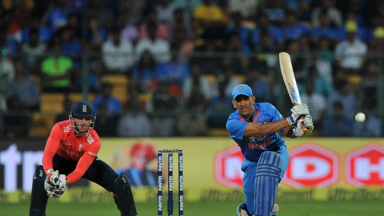 When Did MS Dhoni scored his first and Last International Century?