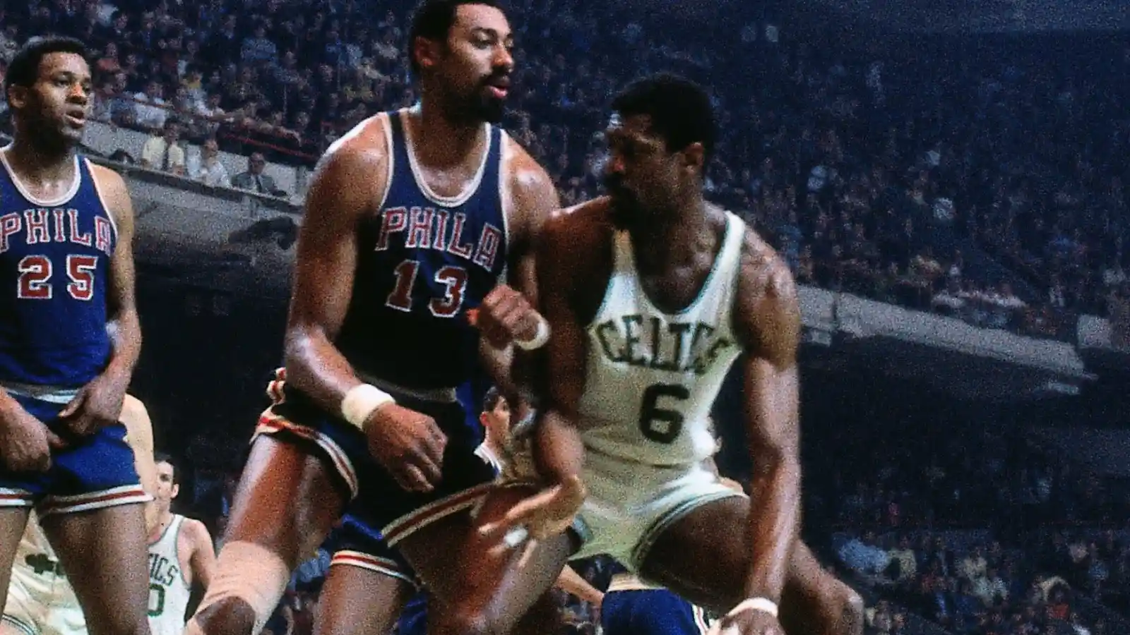 Bill Russell number 6 jersey to be retired by all NBA teams.