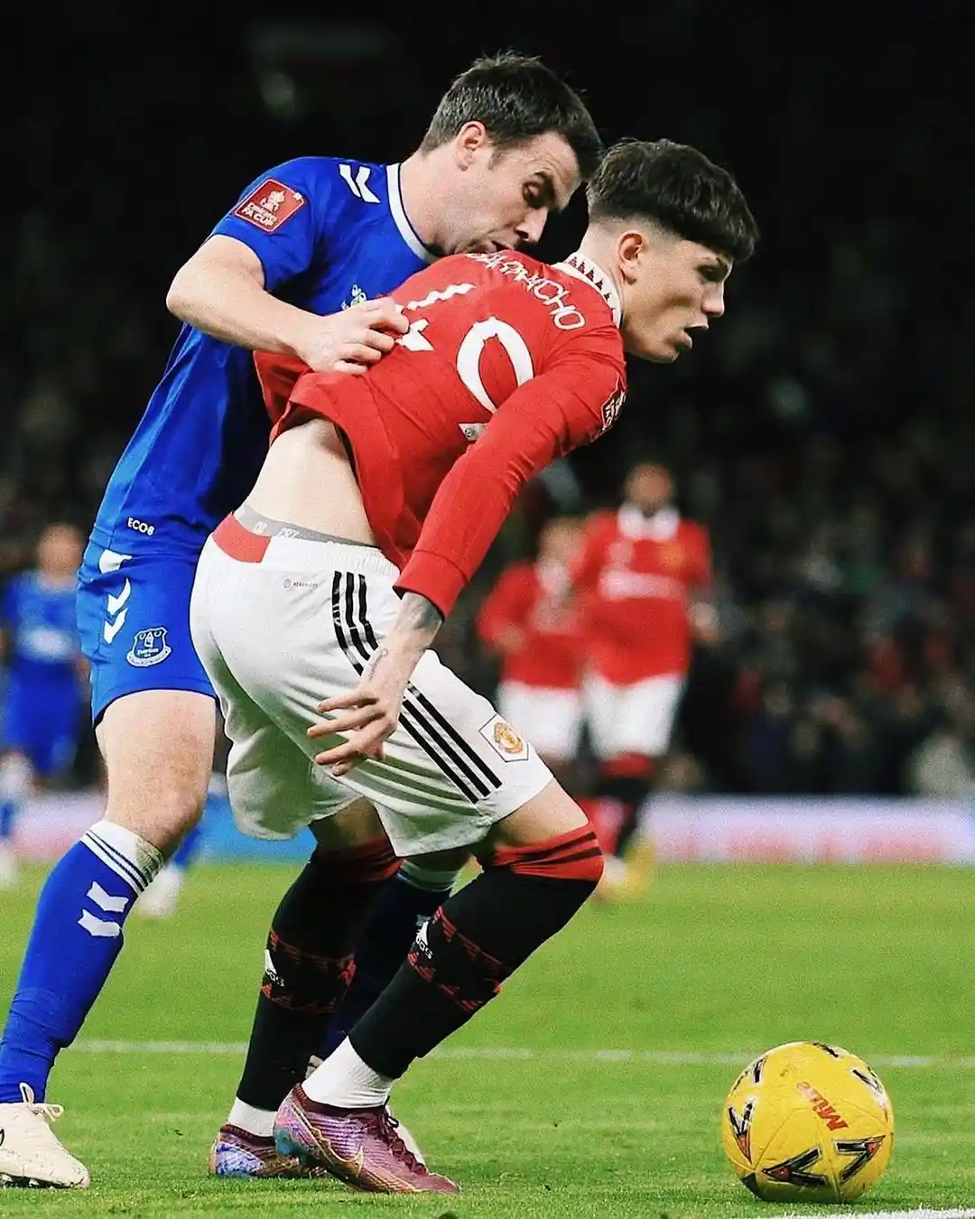 Manchester United's Alejandro Garnacho spotted wearing CR7 Inners ...