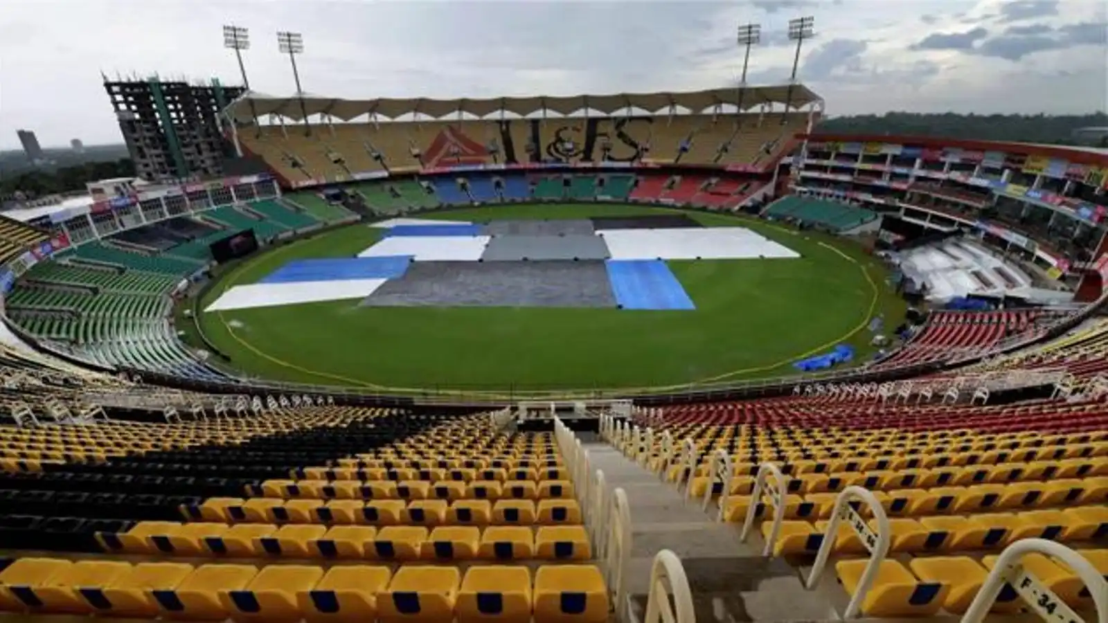 Greenfield International Stadium Thiruvananthapuram Boundary Length and ...