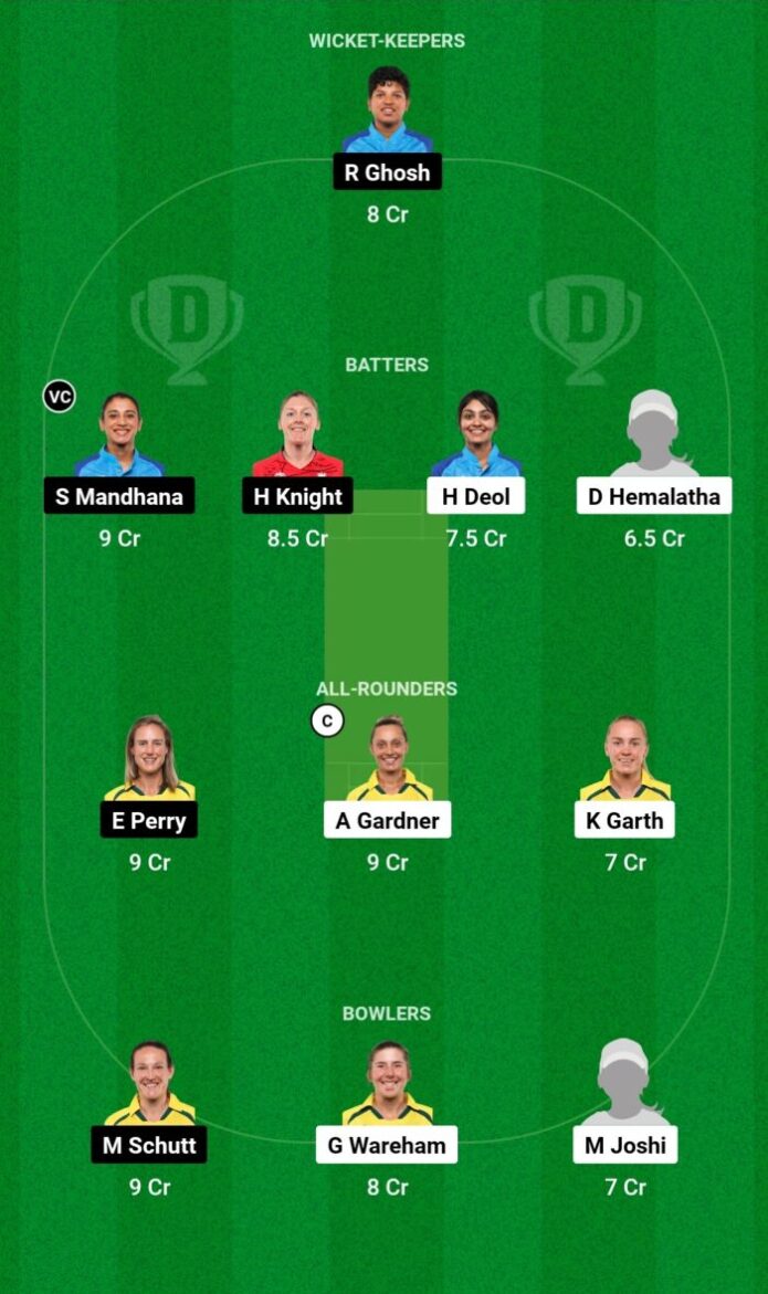 GUJ-W vs RCB-W Dream11 Prediction, Player Stats, Captain & Vice-Captain, Fantasy Cricket Tips ...