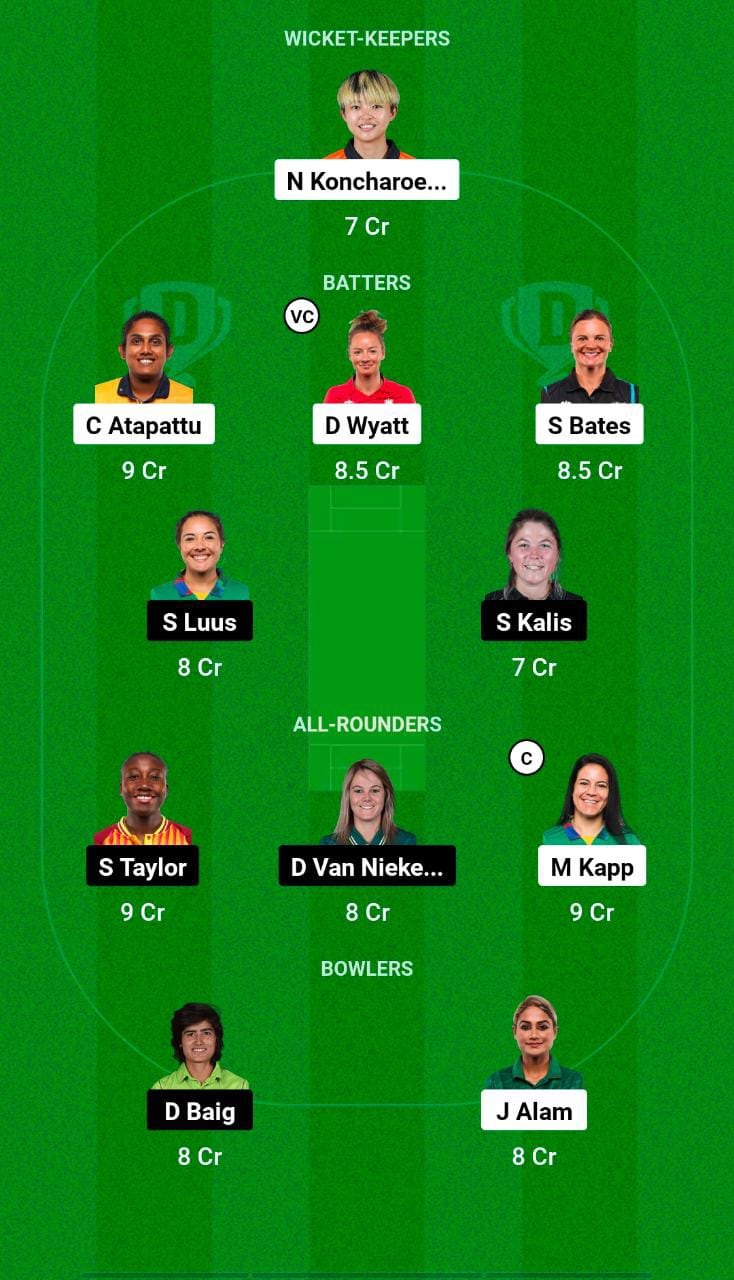 FAL-W vs TOR-W Dream11 Prediction, Player Stats, Captain & Vice-Captain ...
