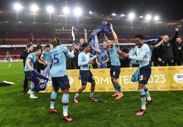 Burnley promoted to Premier League after one season in Championship
