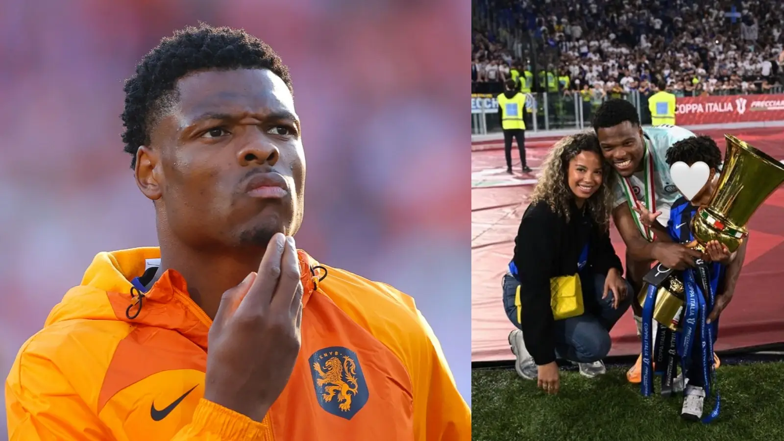 Who is Denzel Dumfries girlfriend? Know all about Jaimy Kenswiel