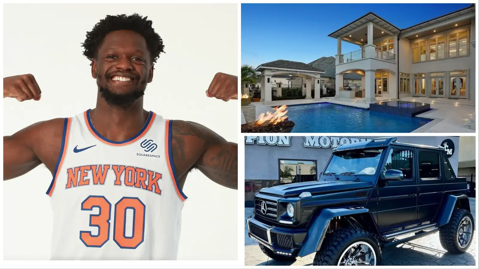 Julius Randle Net Worth 2024, Salary, Sponsorships, Properties, Cars etc