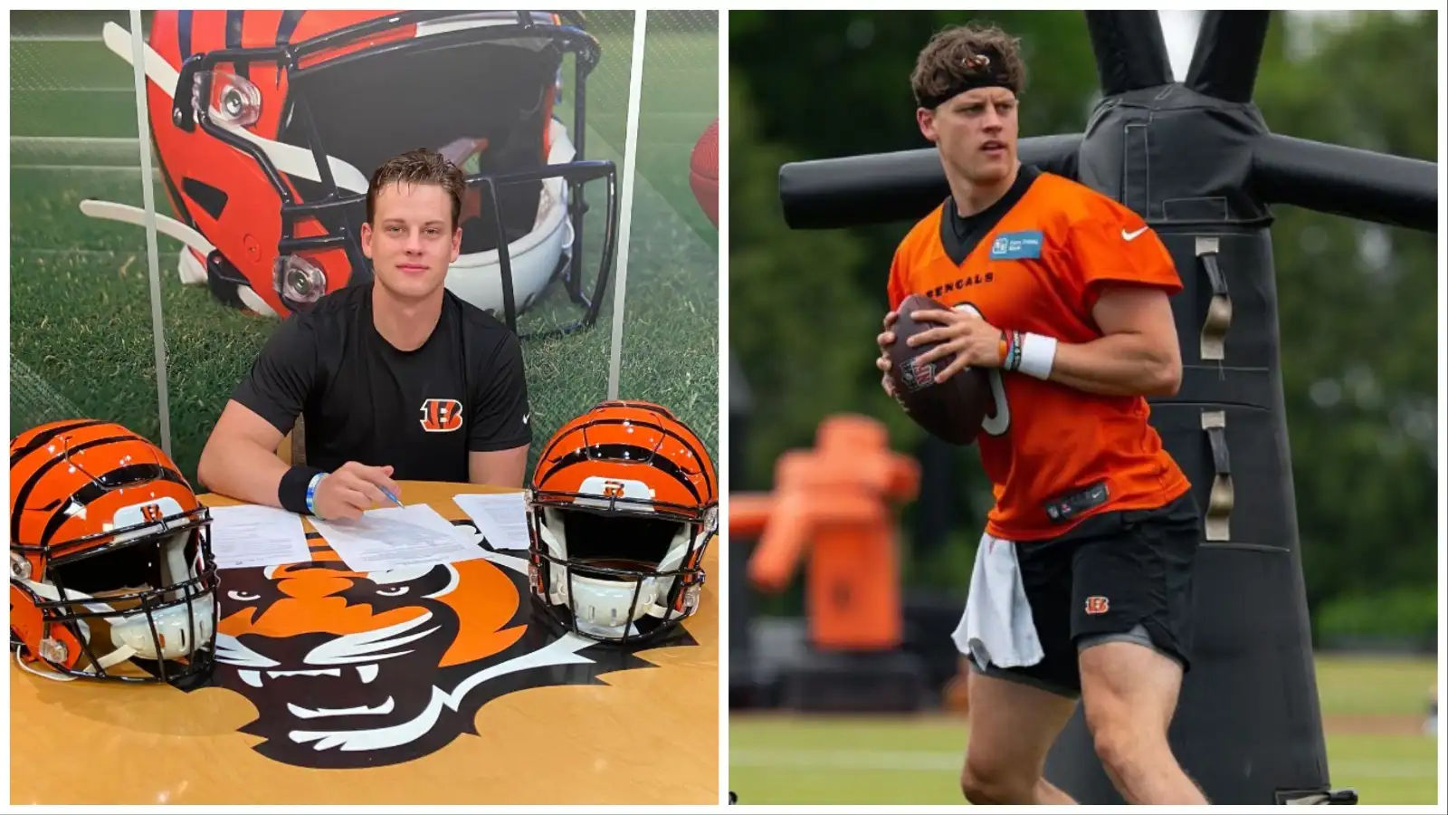 Joe Burrow signs the biggest contract in NFL history.