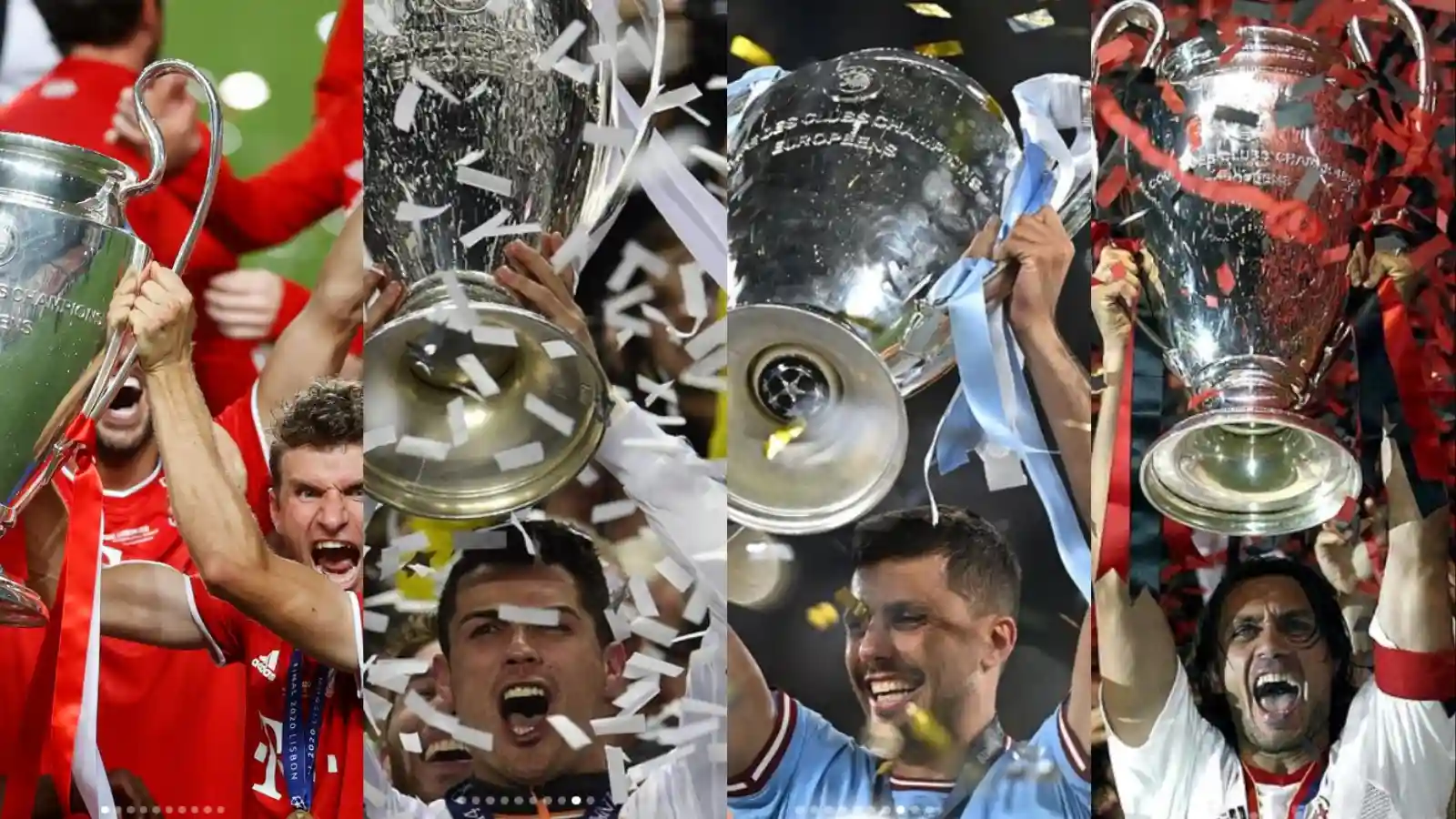 UEFA Champions League Winners List