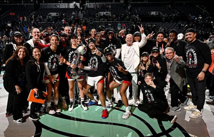 WNBA: Las Vegas Aces wins straight second title after beating Liberty