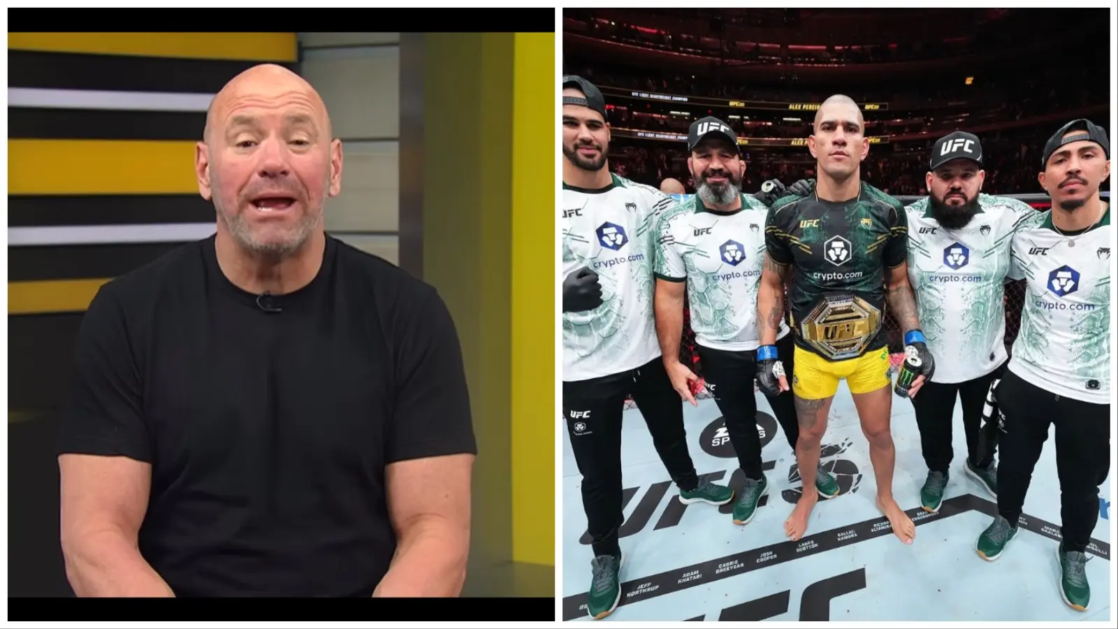 “Alex Pereira is one of the scariest fighters in the UFC,” says Dana White