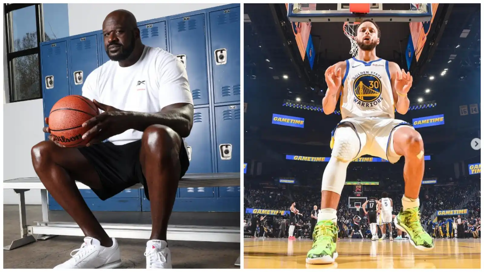 “Stephen Curry is way better than me!” says Shaq O’Neal