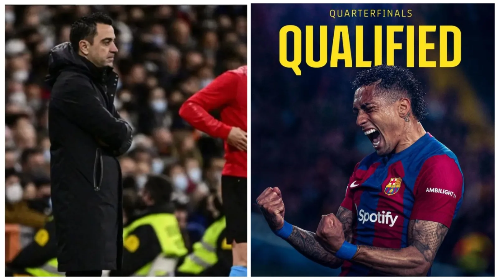 “I am proud of the team and the players!” Xavi, after Barcelona ...