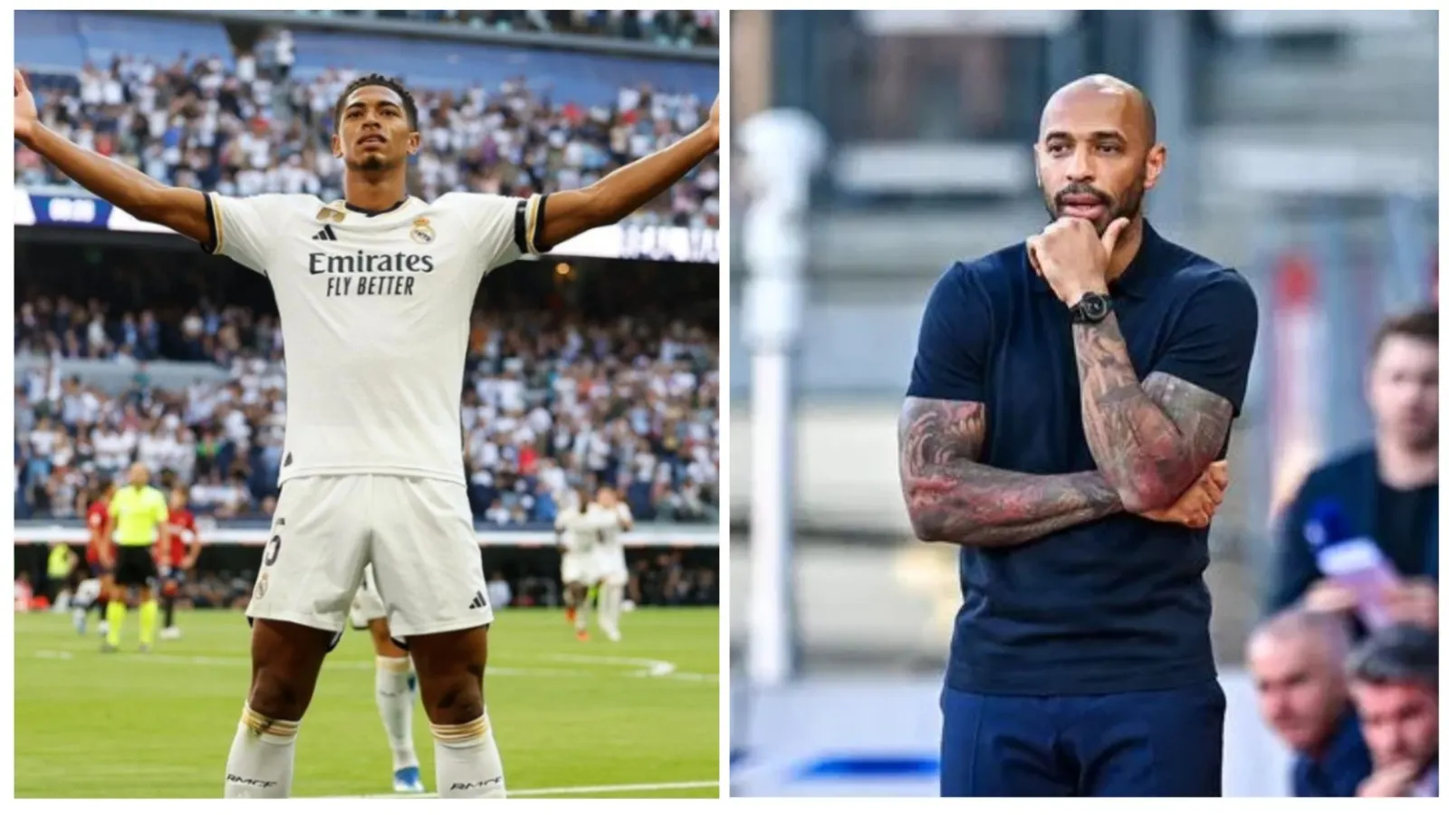 Thierry Henry praises Jude Bellingham and his success in Spain